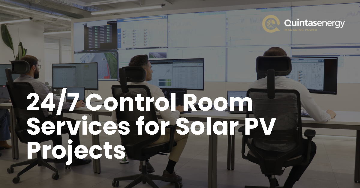 Control Room Services for Solar PV | Quintas Energy