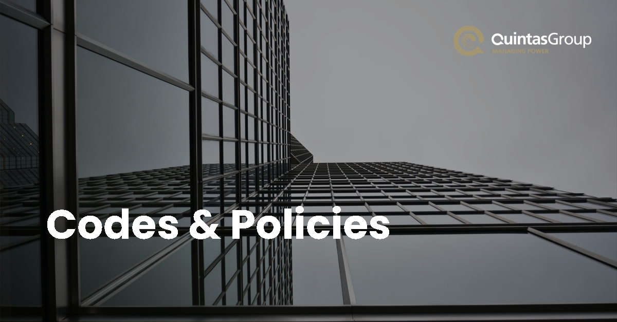 Quintas Codes and Policies | Quintas Group